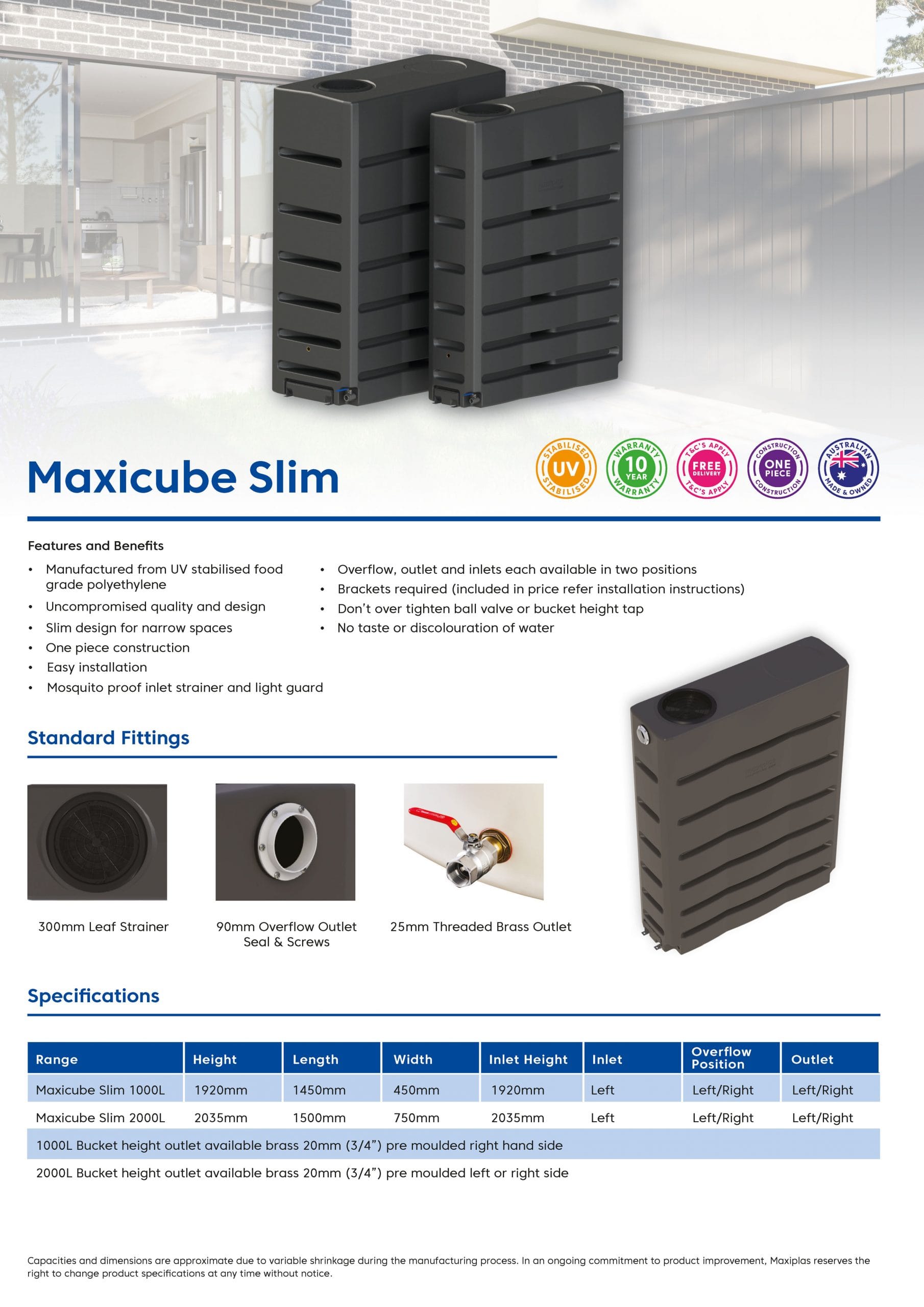 Maxicube Slim - Eco Building Supplies